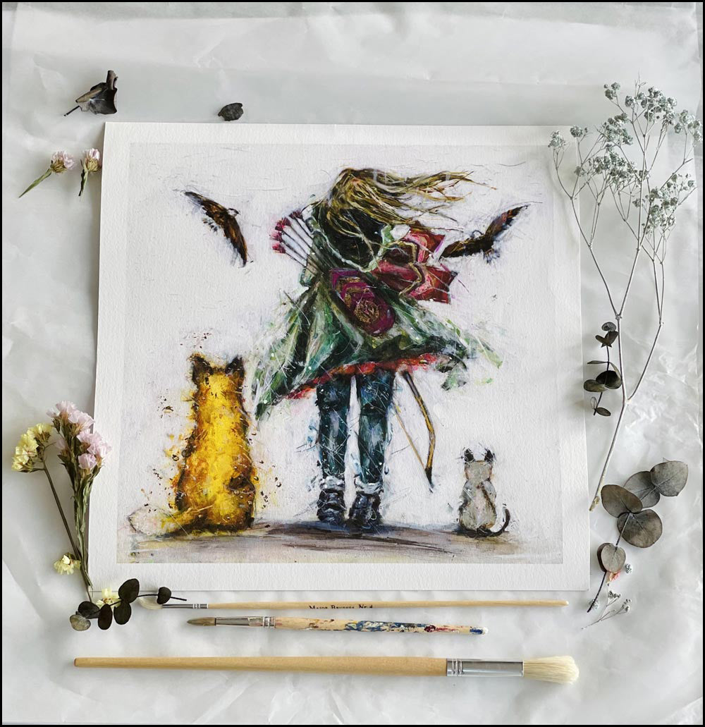 Courage [Luxury Limited Edition Print] – Carly Ashdown Fine Art